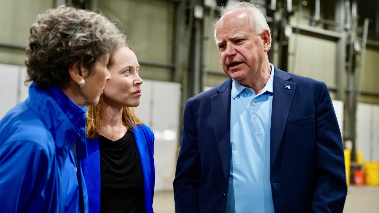 Tim Walz’s daughter calls for ‘common-sense’ gun legislation in ...