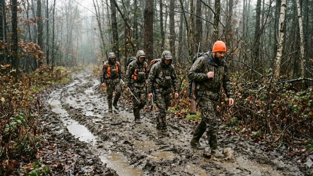Landowner says hunters kept using the same road during wet conditions ...